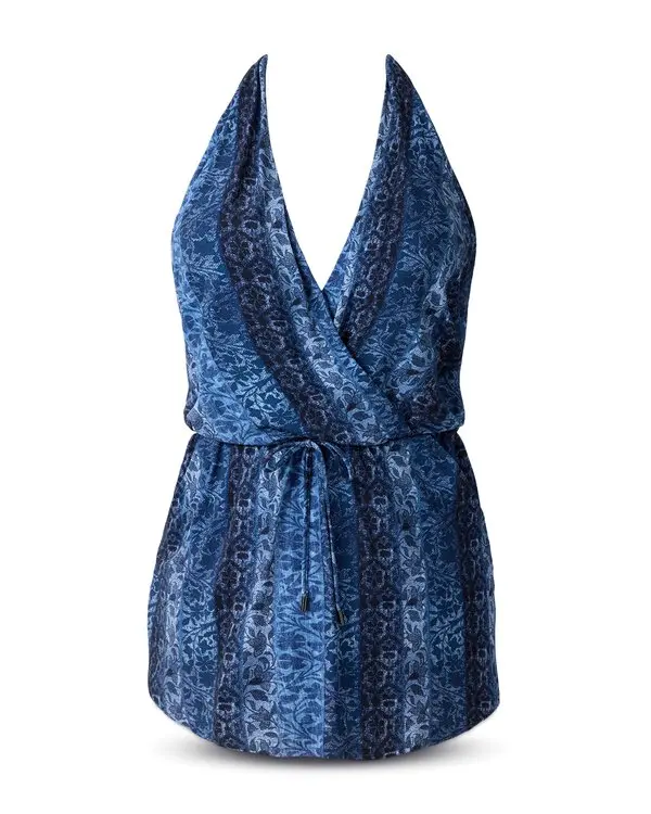Magicsuit Via Roma Ellie One Piece Swim Dress - Blue Multi