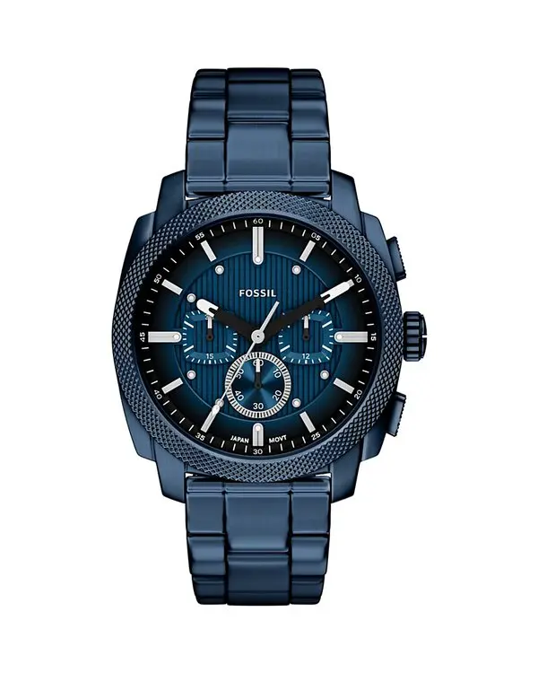 Fossil Chronograph Watch 44mm - Blue