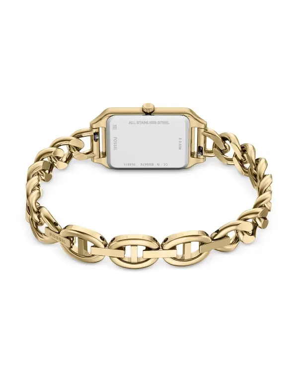 Fossil Raquel Watch, 23mm X 30mm - Gold