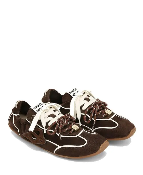NAKED WOLFE Soul Lace-up Sneakers - Biscuit