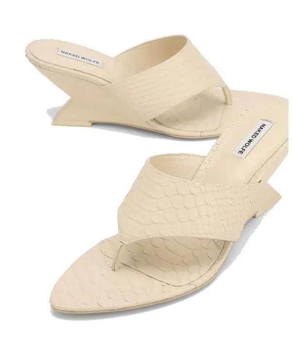 NAKED WOLFE Stampede Wedge - Ivory