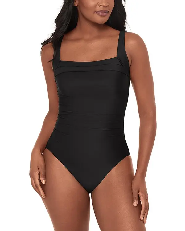 Miraclesuit Rock Solid Polaris One Piece Swimsuit - Black