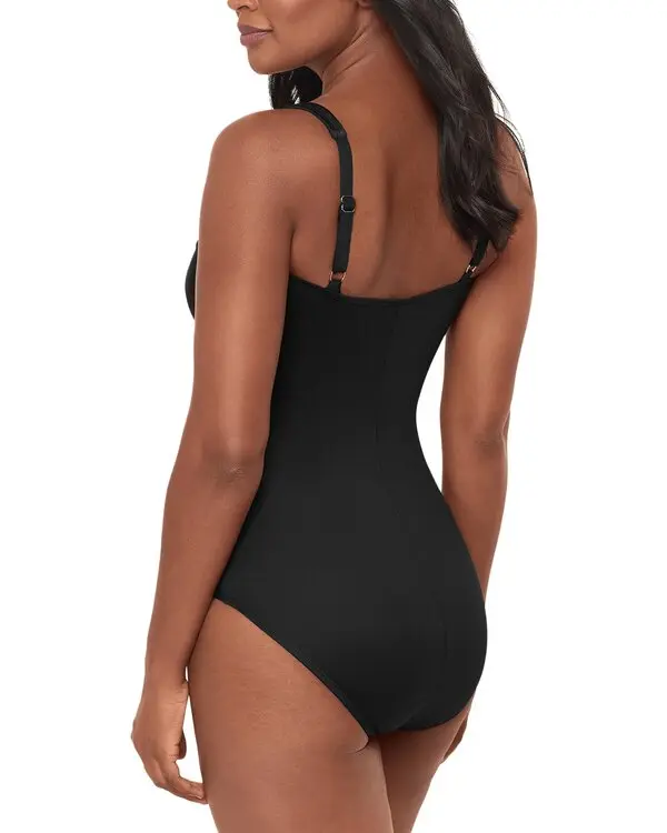 Miraclesuit Rock Solid Polaris One Piece Swimsuit - Black