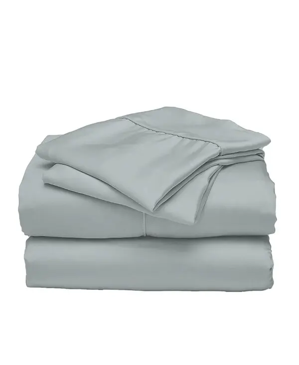 ETTITUDE Cleanbamboo Signature Sateen Sheet Set, Twin Xl - Sage