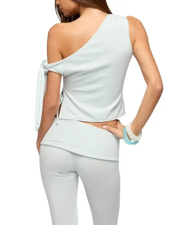 EDIKTED Adara Tied One Shoulder Top