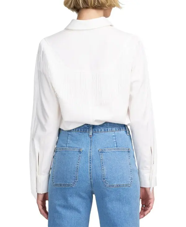 ELLE COLLECTION Fringe Shirt