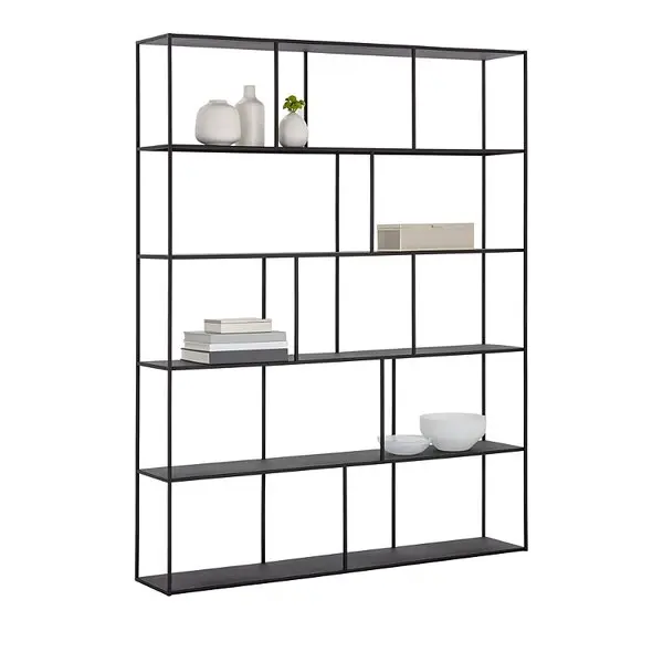 SUNPAN Eiffel Bookcase - Black