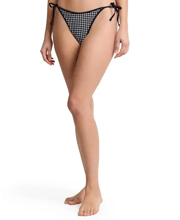 Onia Cleo Bikini Bottom - Black/white