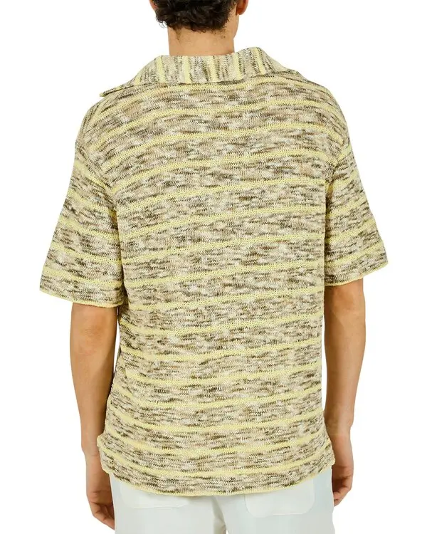 KROST Color Striped Knit Polo