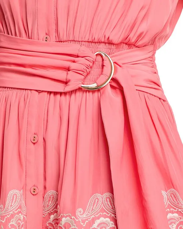 Ramy Brook Aster Belted Mini Dress