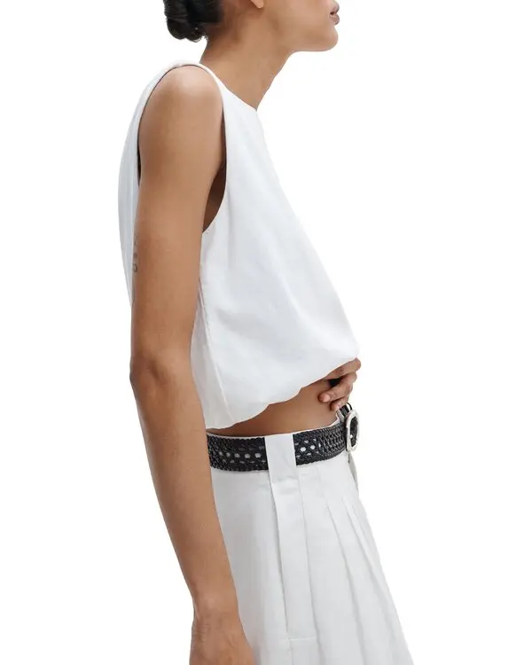 Rag & Bone Mica Bubble Top Cotton Sleeveless