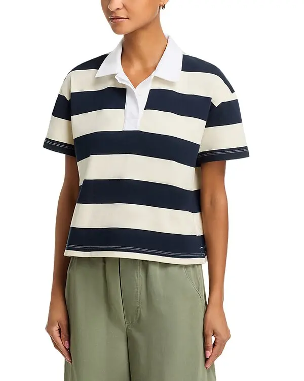 Rag & Bone Kelly Stripe Polo Shirt