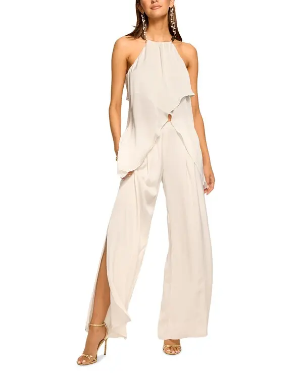 Ramy Brook Jolie Crepe Pants - Ivory