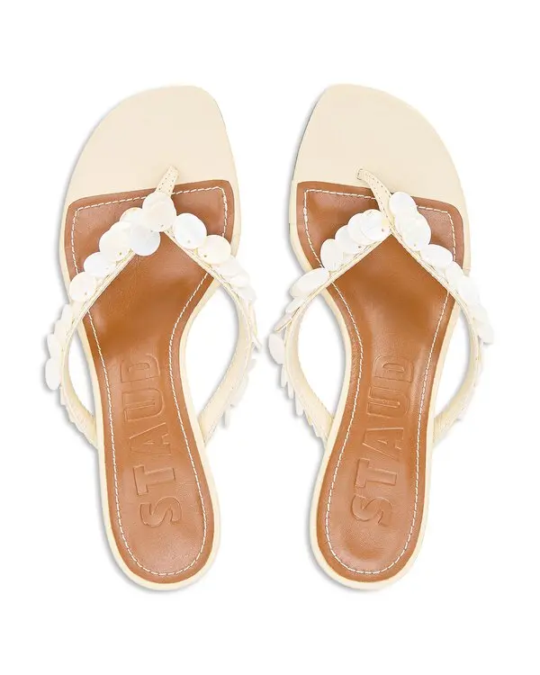 Staud Freja Kitten Heel Sandals
