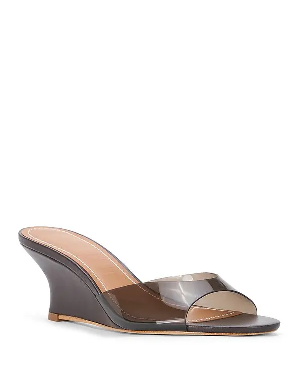 Staud Brigitte Wedge Sandals - Espresso