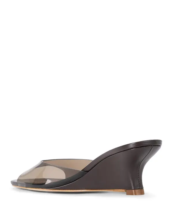 Staud Brigitte Wedge Sandals - Espresso