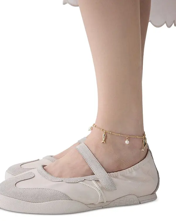 Kate Spade New York Summer Daze Charm Ankle Bracelet - Cream Multi