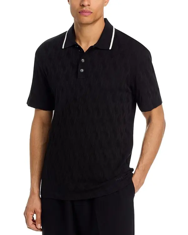 Hugo Dunik Polo Shirt - Black