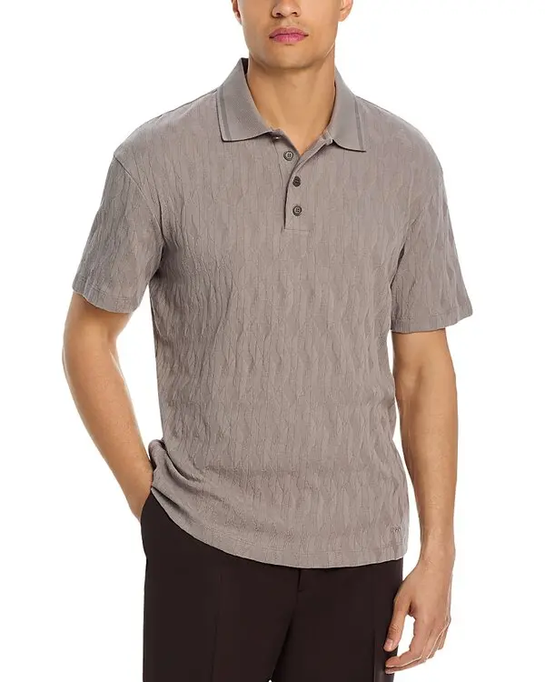 Hugo Dunik Polo Shirt - Light Pastel Brown