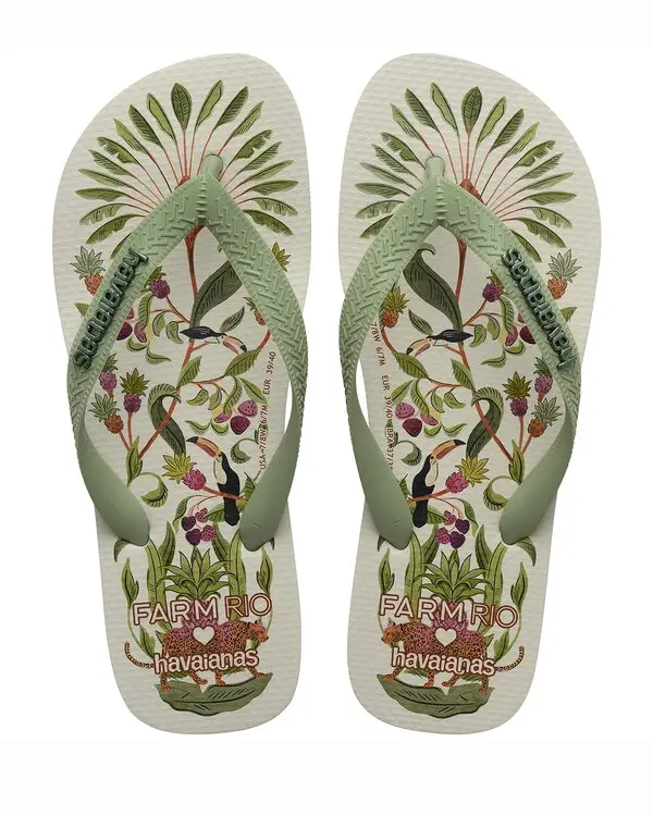 Havaianas X Farm Rio Floral Flip Flops