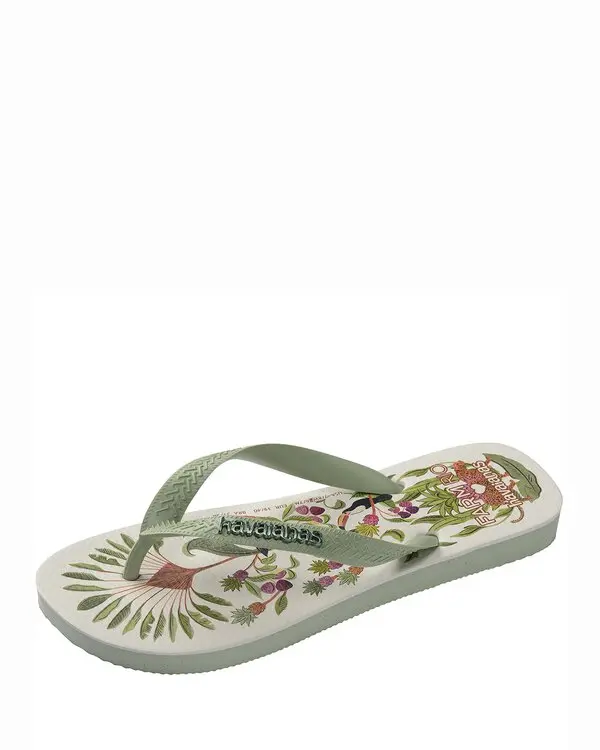 Havaianas X Farm Rio Floral Flip Flops