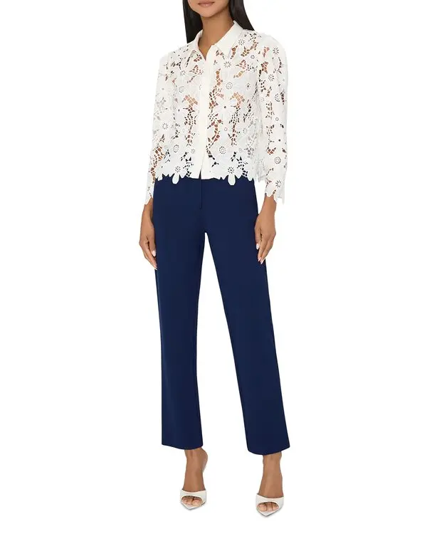 MILLY June Roja Lace Top