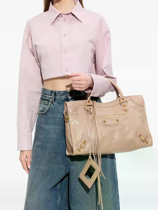 Balenciaga Medium Le City Leather Tote Bag