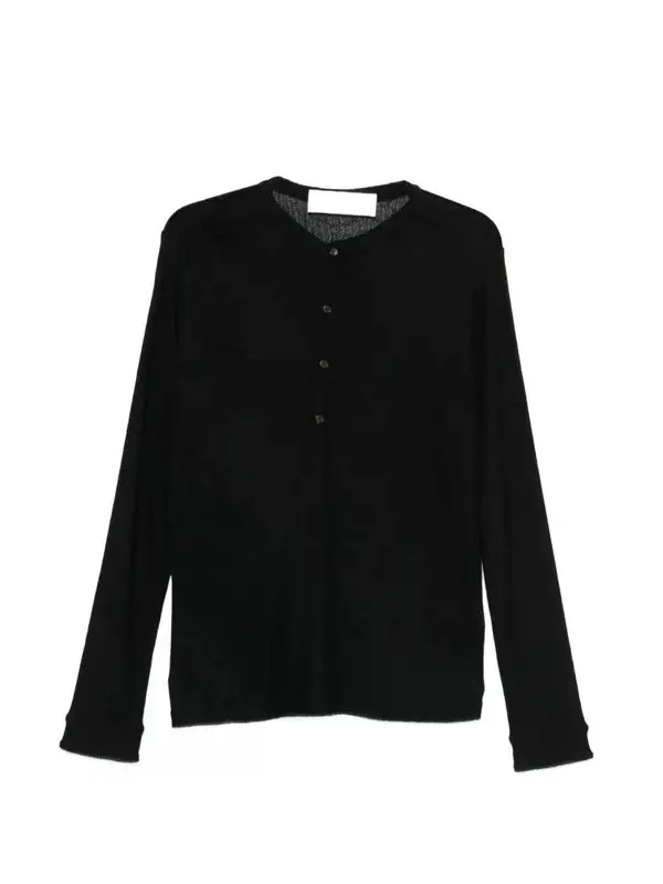 TATTICA Long-sleeve Buttoned Cardigan