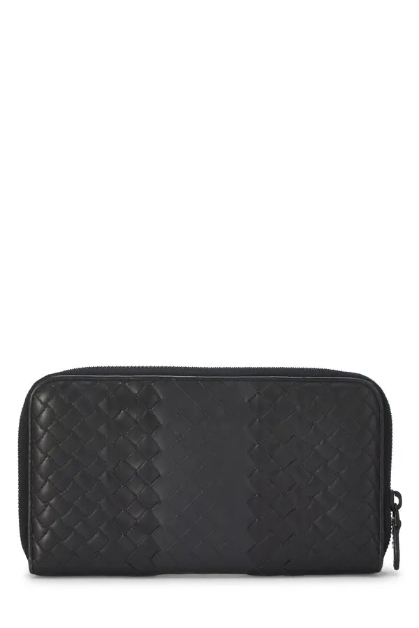 Bottega Veneta Intrecciato Zip Around Wallet