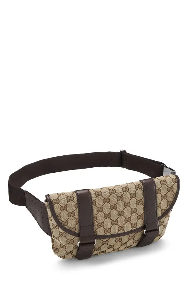 Gucci Original Gg Double Strap Waist Pouch