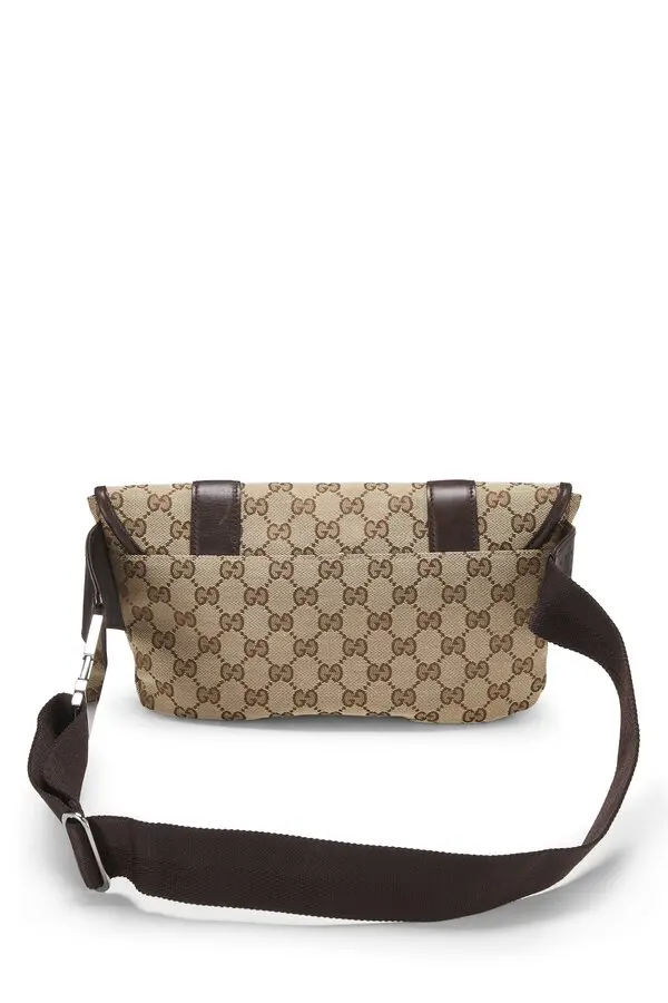 Gucci Original Gg Double Strap Waist Pouch
