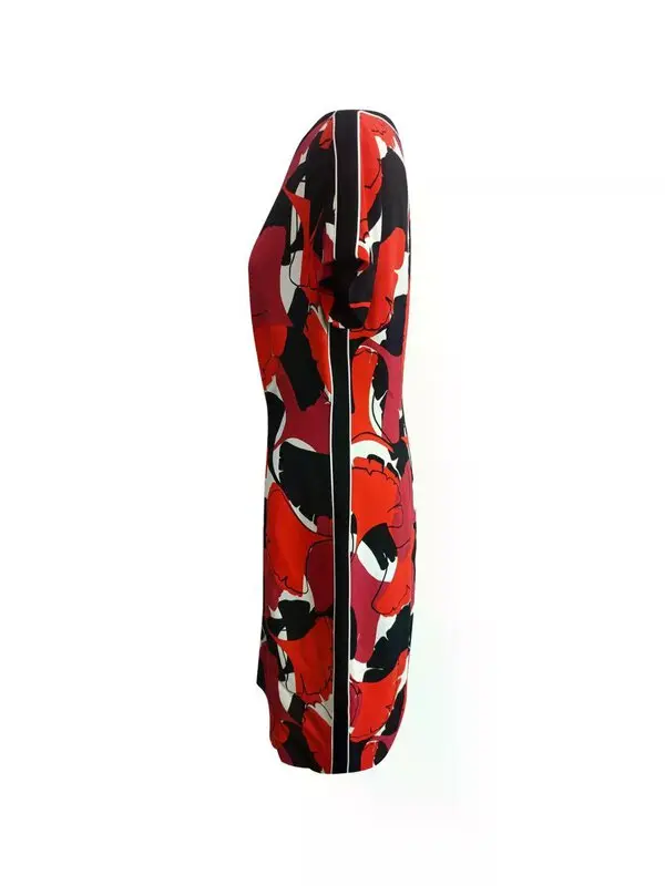 BOSS Abstract-print Tailored Dress