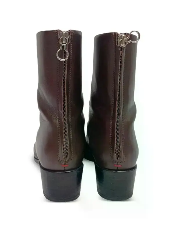 AeydĒ Lace-up Zipped Boots