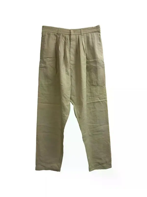 LEMAIRE Pleated Straight-leg Trousers - Neutrals