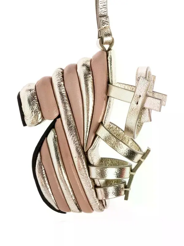 FERRAGAMO Metallic-effect Shoe Charm