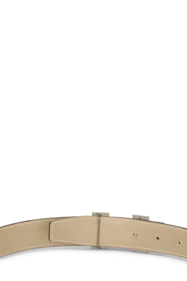 Hermès Reversible Constance Belt With Logo Buckle - Brown
