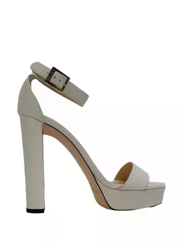 JIMMY CHOO Ankle Strap Platform Sandals