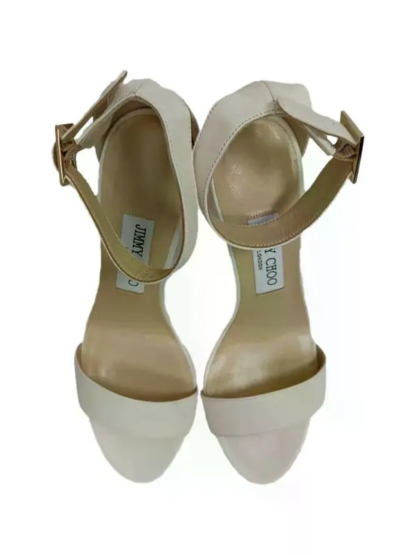 JIMMY CHOO Ankle Strap Platform Sandals