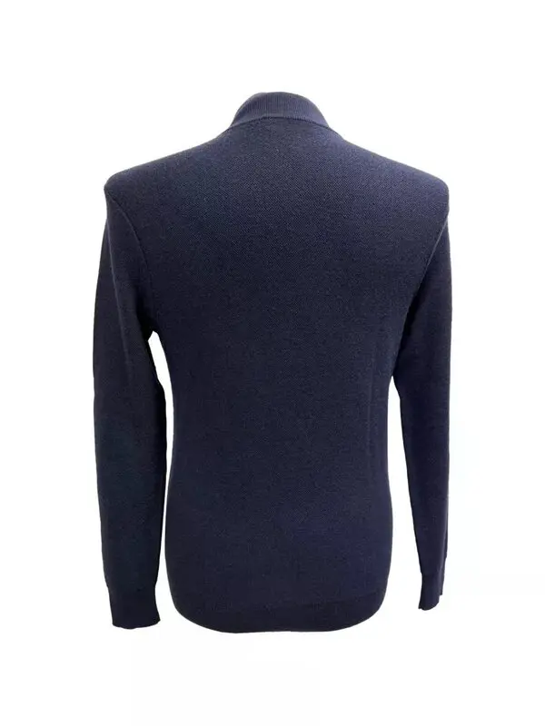 Ralph Lauren Purple Label Quarter-zip Sweater - Blue