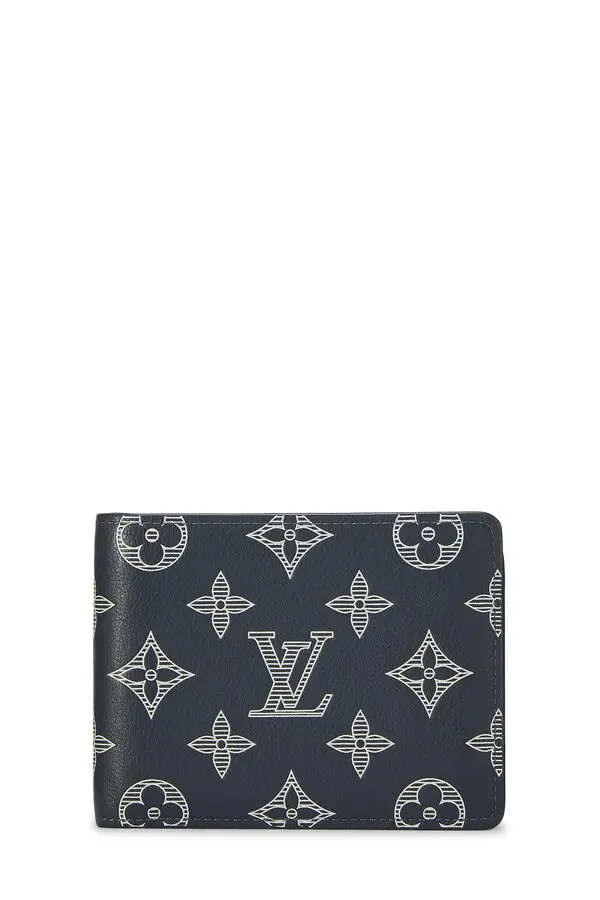 LOUIS VUITTON Monogram Shadow Multiple - Blue