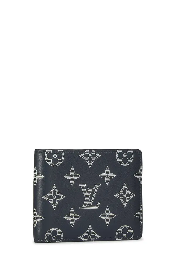 LOUIS VUITTON Monogram Shadow Multiple - Blue