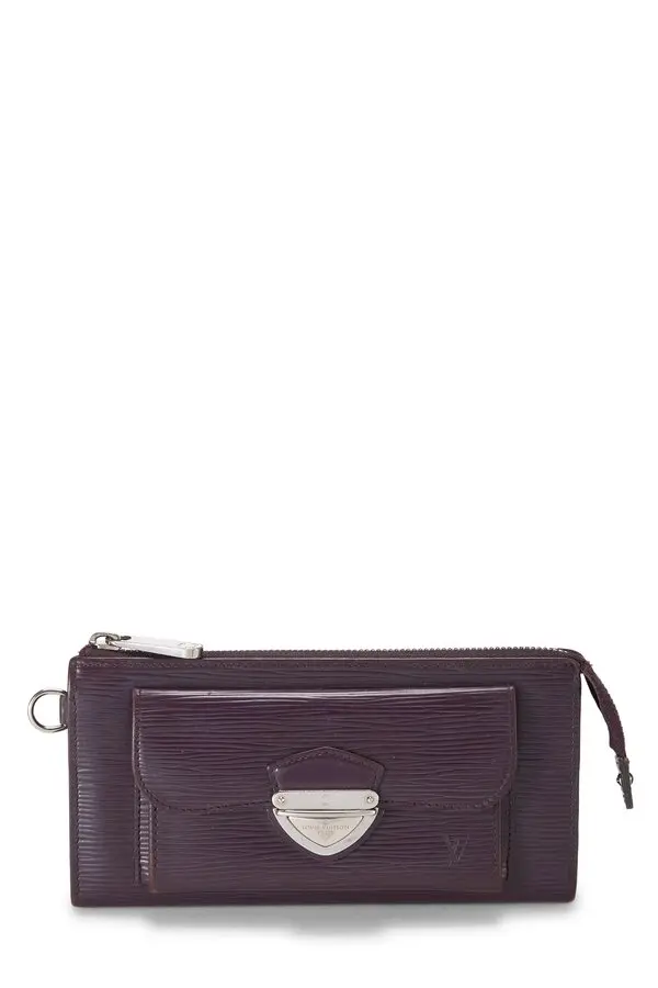 LOUIS VUITTON Epi Astrid Wallet - Purple