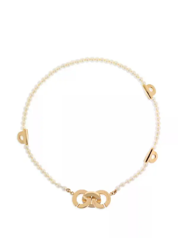 FERRAGAMO Gancini-detail Necklace - Gold