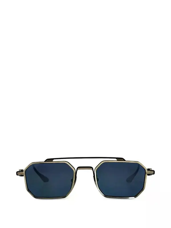 Chrome Hearts Geometric-frame Sunglasses - Gold