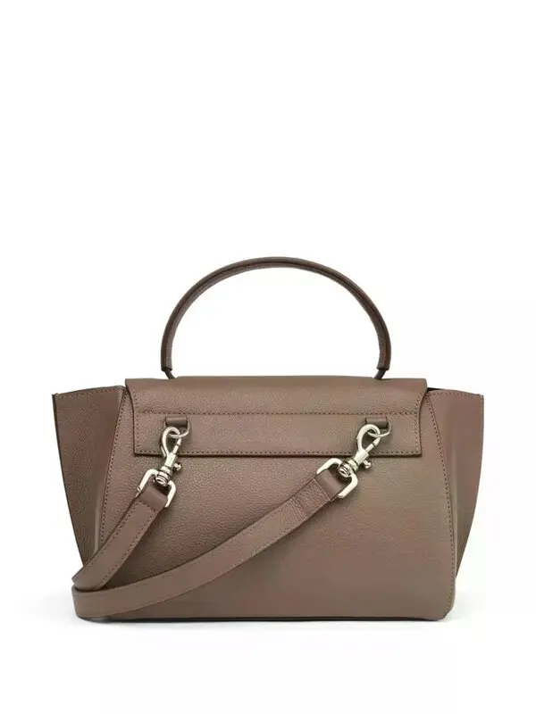 ATP ATELIER Arezzo Asymmetric Leather Tote - Neutrals