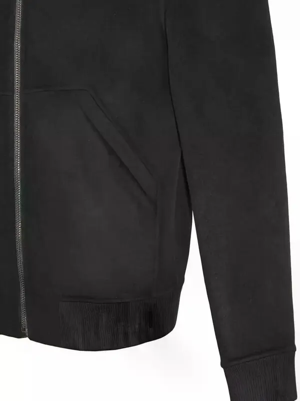 AMARANTO Zip-up Bomber Jacket - Grey