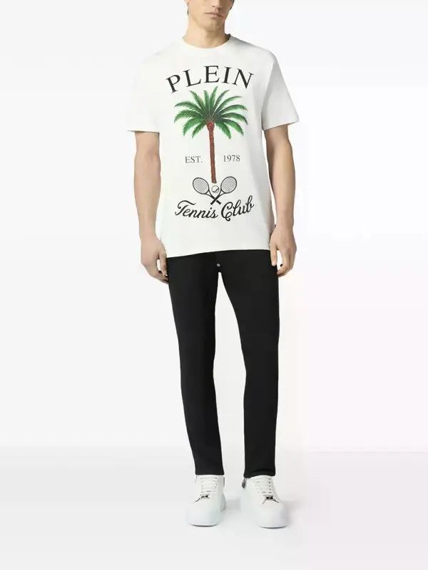 Philipp Plein Logo-lettering T-shirt