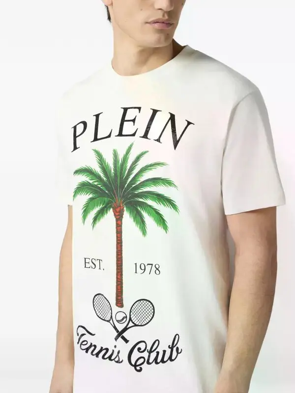 Philipp Plein Logo-lettering T-shirt