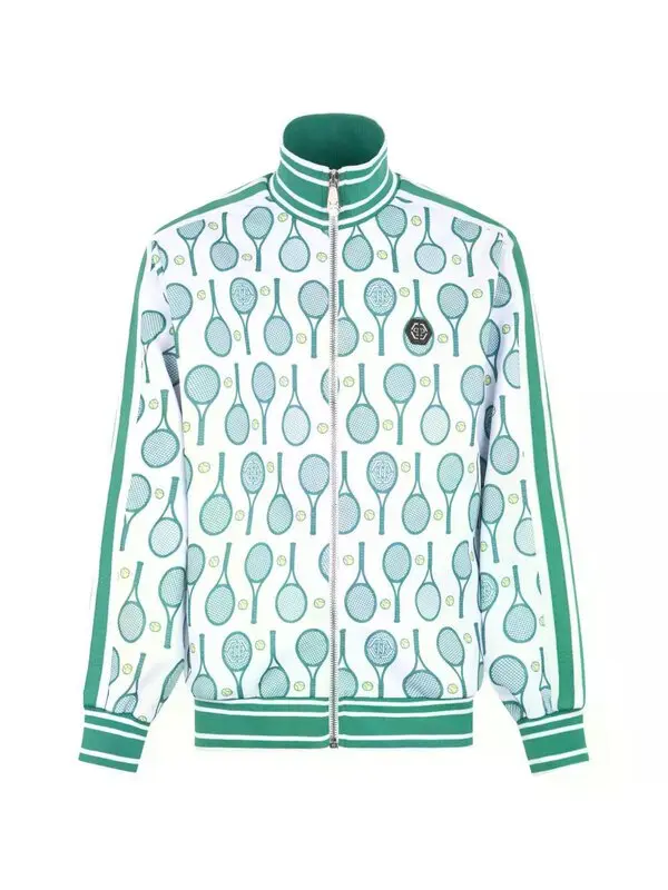 Philipp Plein Tennis-print Track Jacket