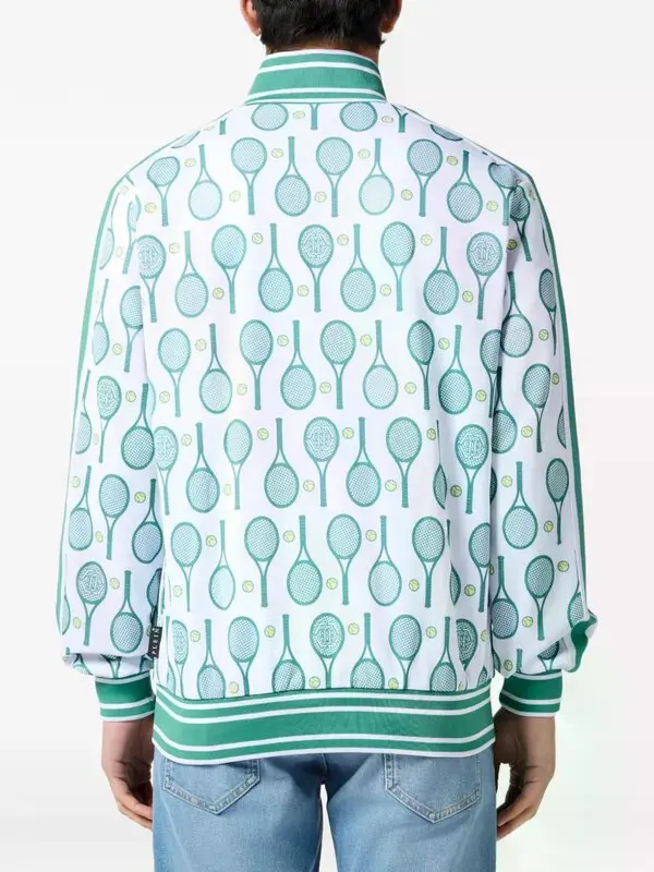 Philipp Plein Tennis-print Track Jacket